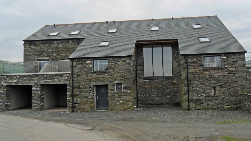 High performance insulation for windswept, Cumbrian barn conversion ...